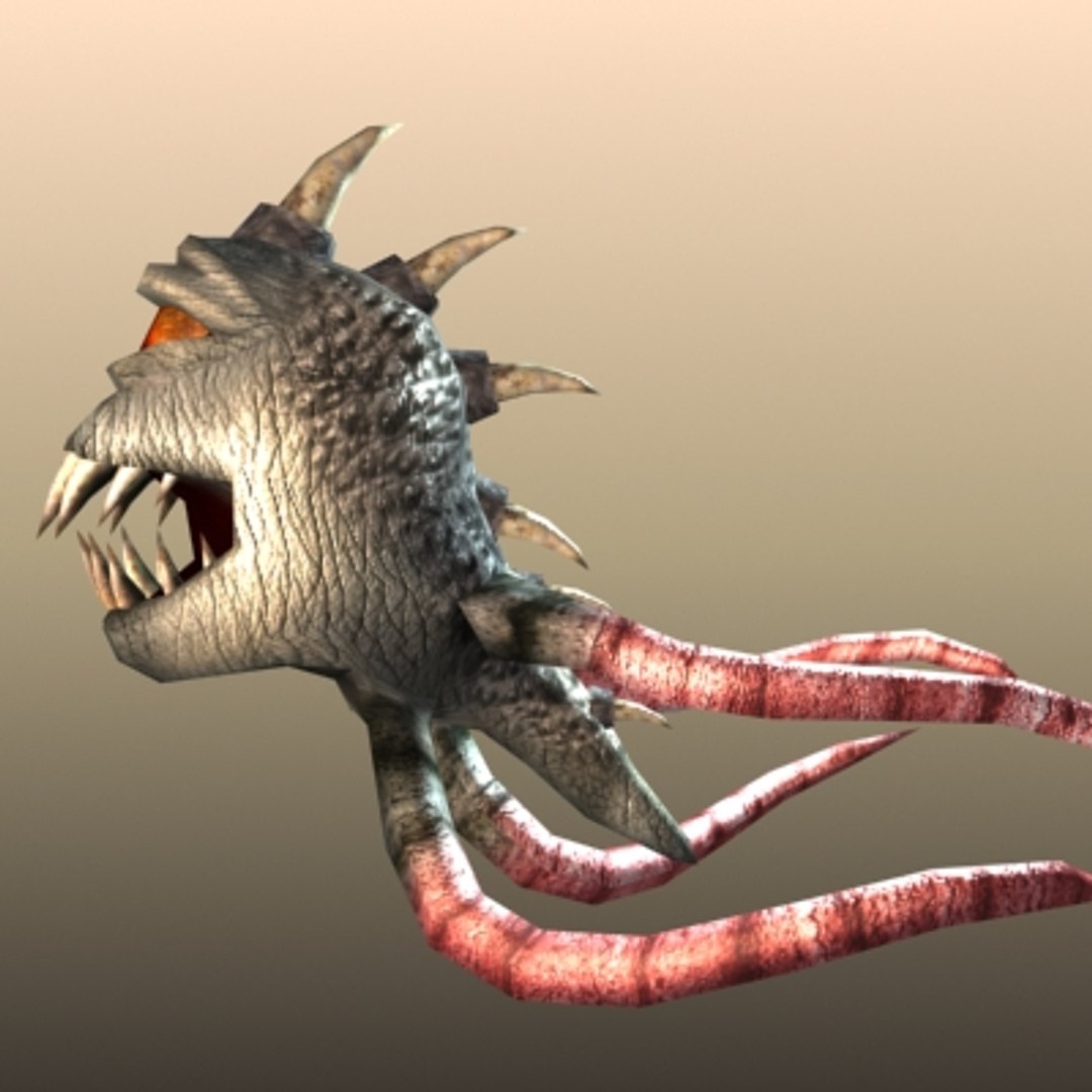 3d Monster Rpg Fps Model