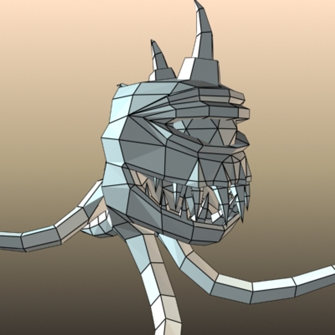 3d Monster Rpg Fps Model