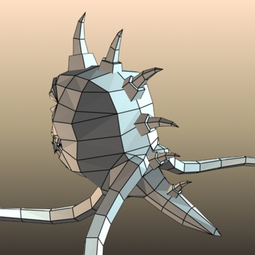 3d Monster Rpg Fps Model