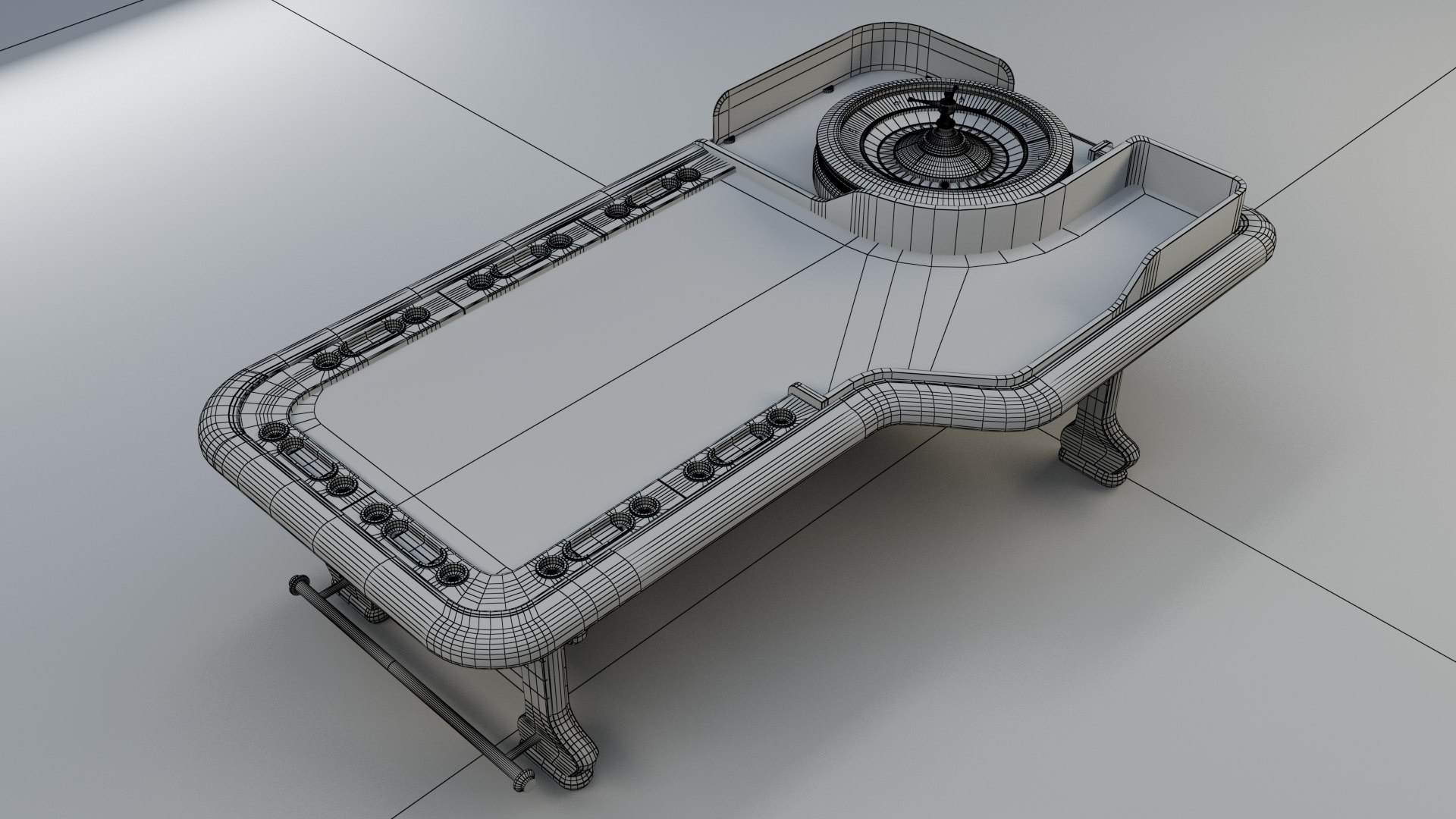 3D Roulette Table - TurboSquid 1515793