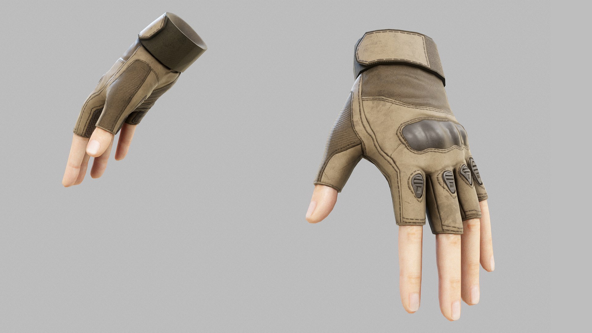 Tactical Gloves Model - TurboSquid 1960194