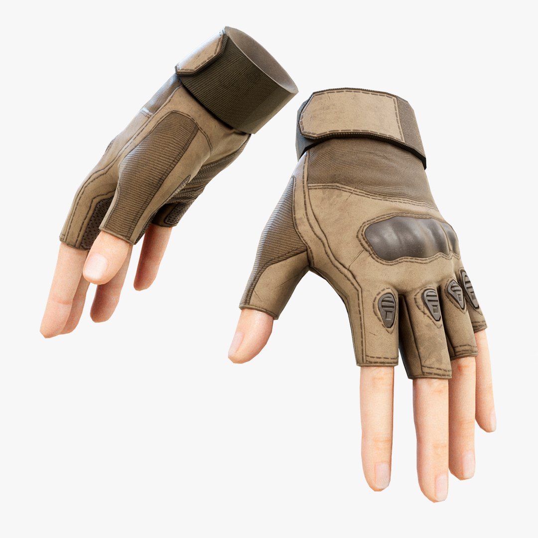 Tactical Gloves Model - TurboSquid 1960194