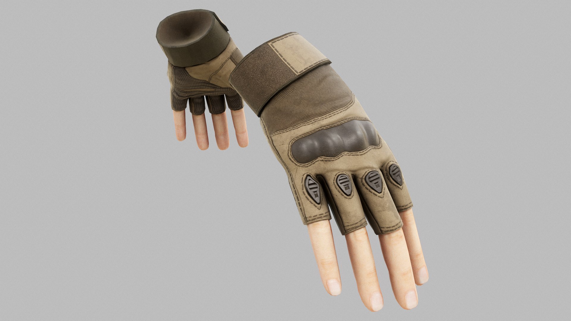 Tactical Gloves Model - TurboSquid 1960194