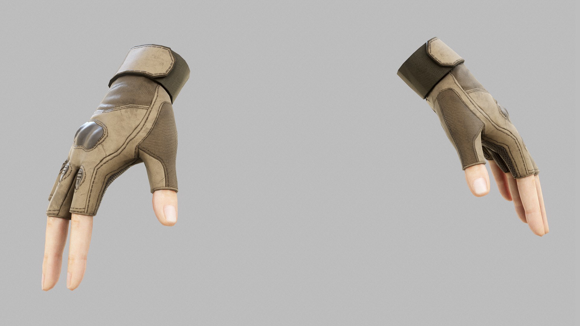 Tactical Gloves Model - TurboSquid 1960194
