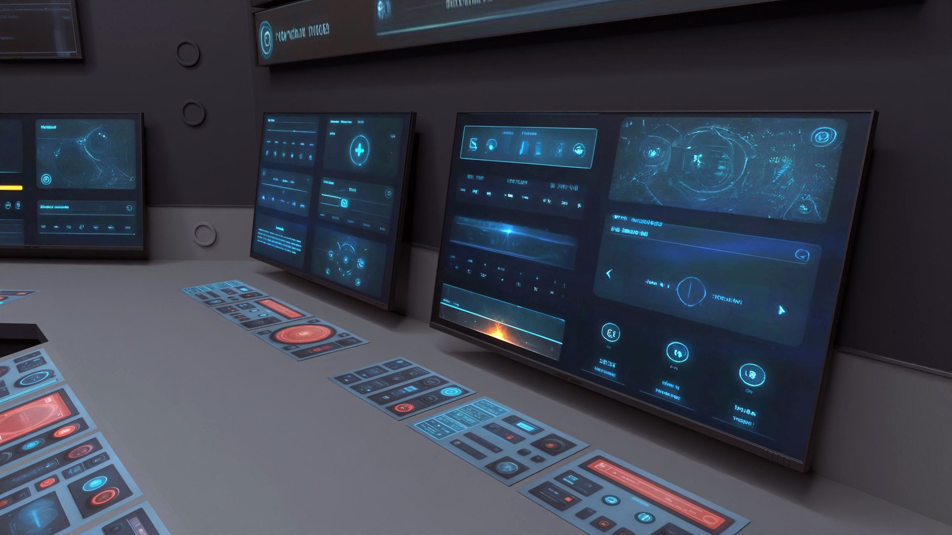 3D Control Center - TurboSquid 2193679