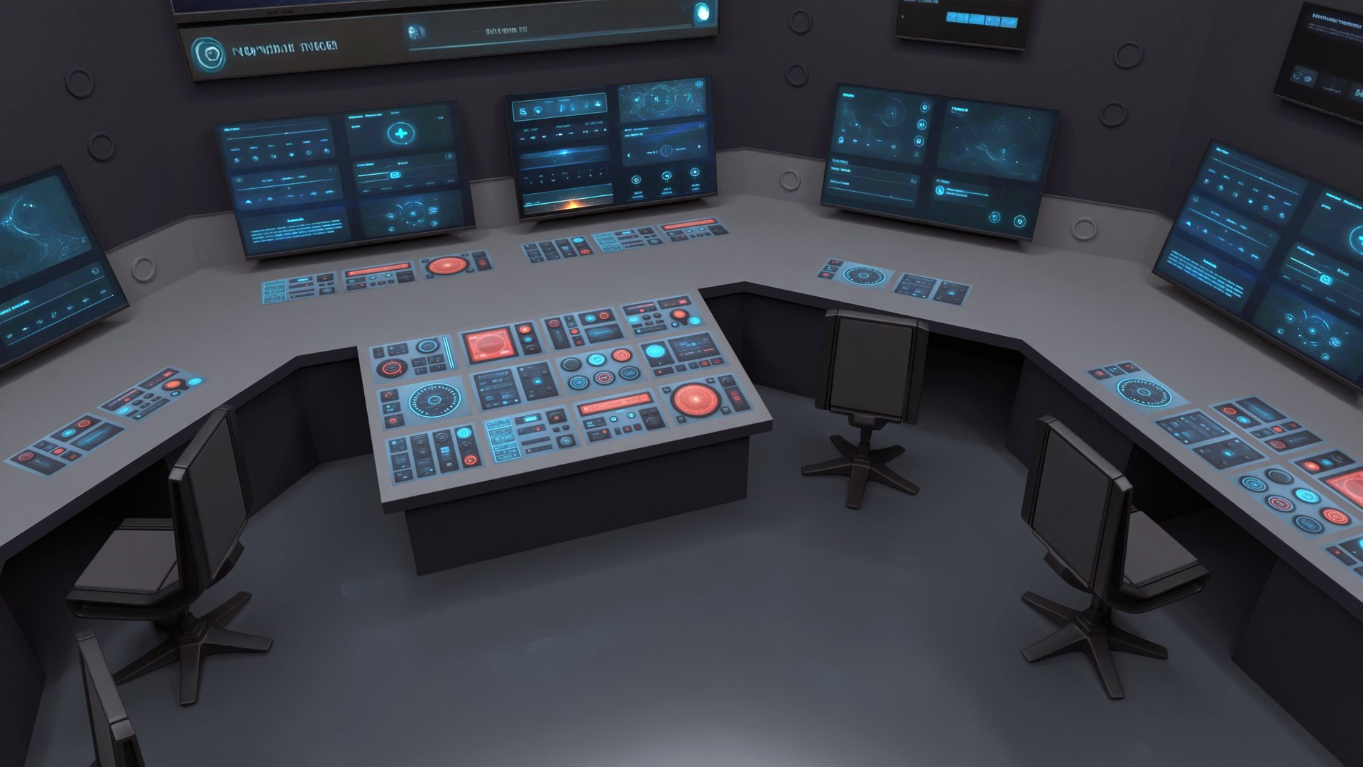 3D Control Center - TurboSquid 2193679