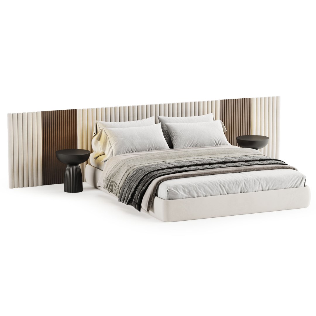 Bed 01 Model - TurboSquid 2099967