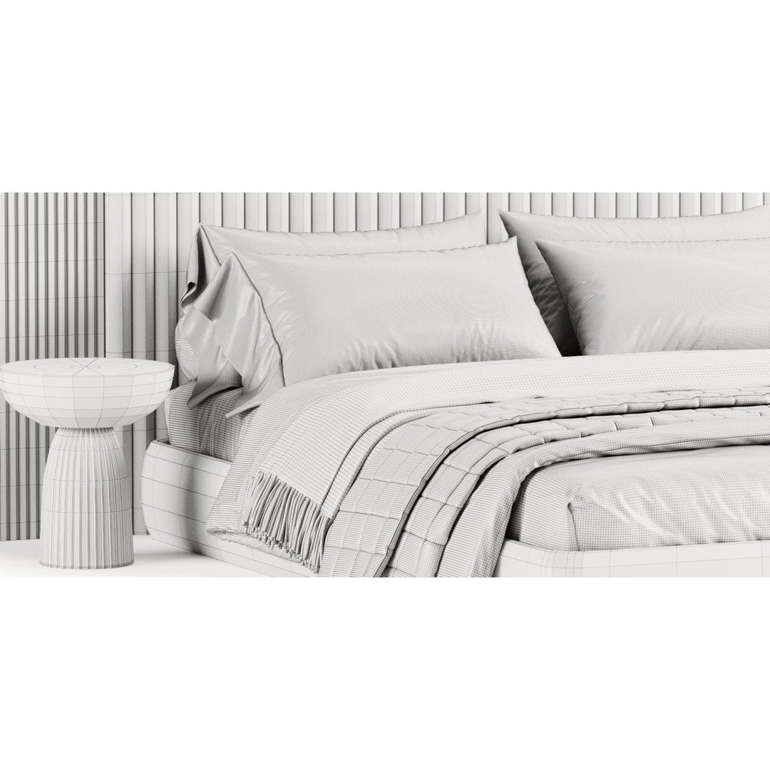 Bed 01 Model - TurboSquid 2099967
