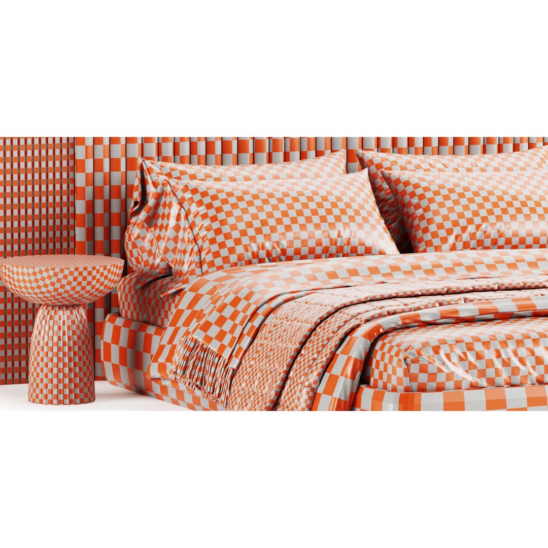 Bed 01 Model - TurboSquid 2099967