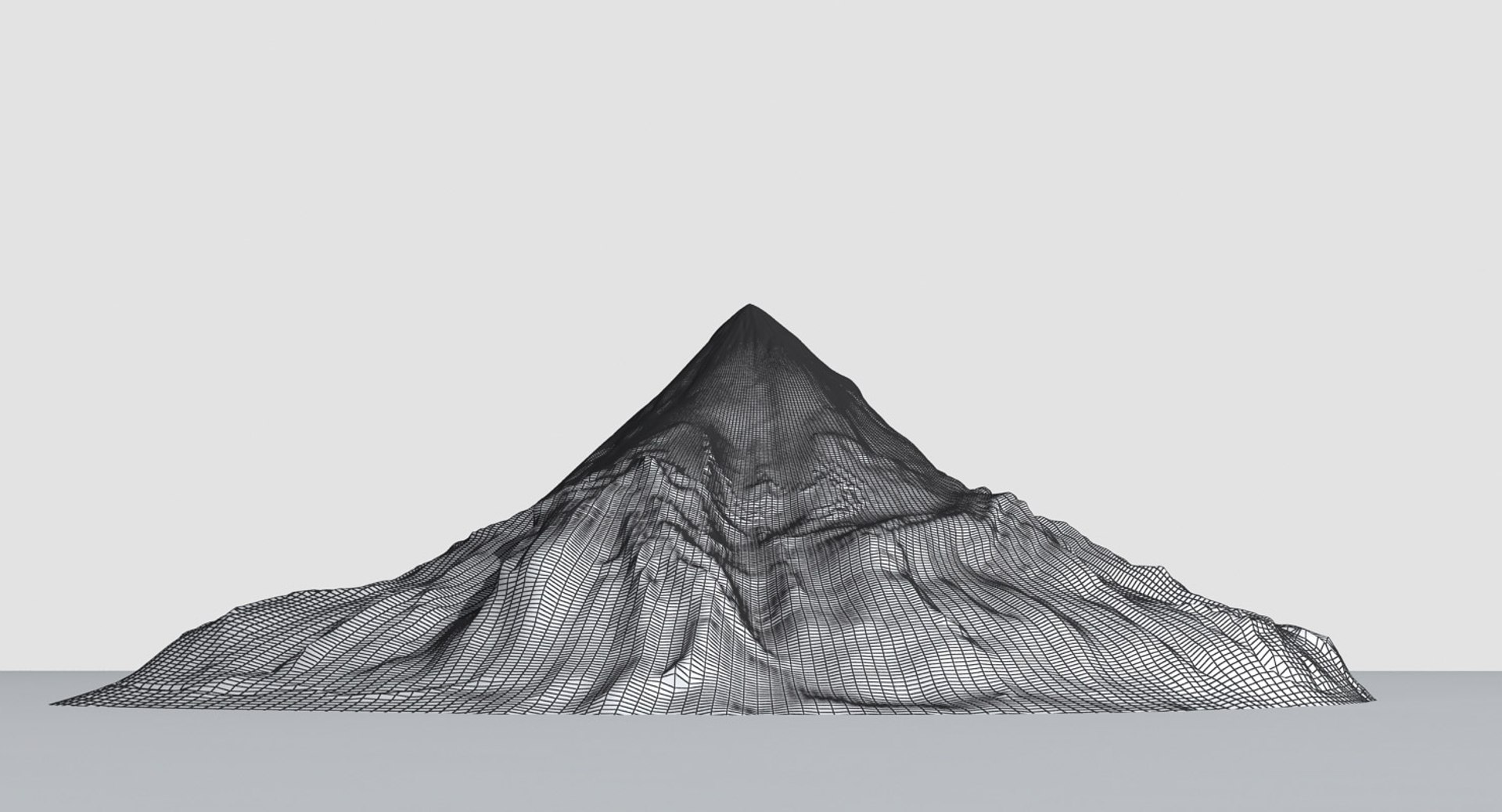 mountain mount 3d model