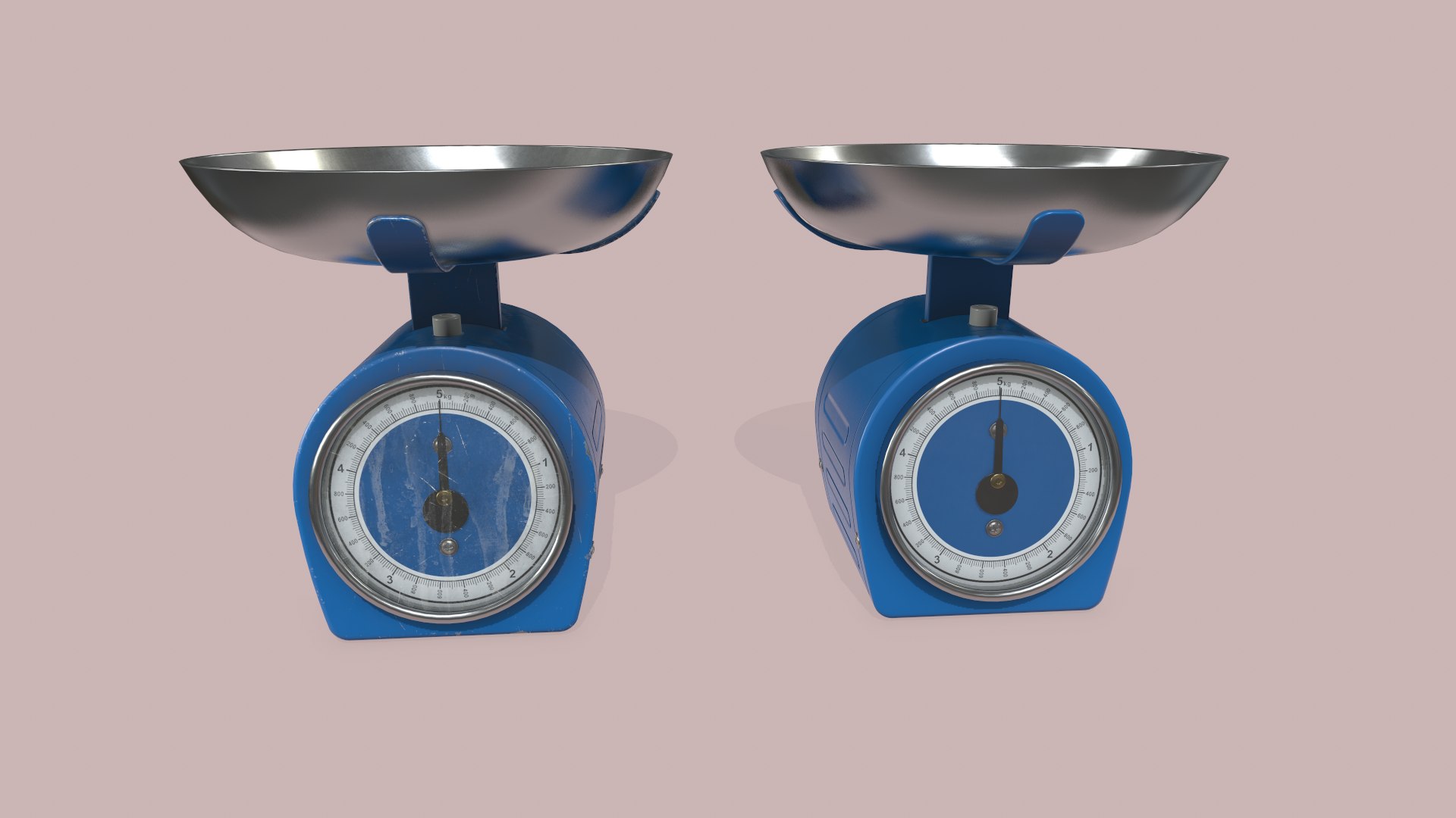 3D Kitchen Scales - TurboSquid 1734874