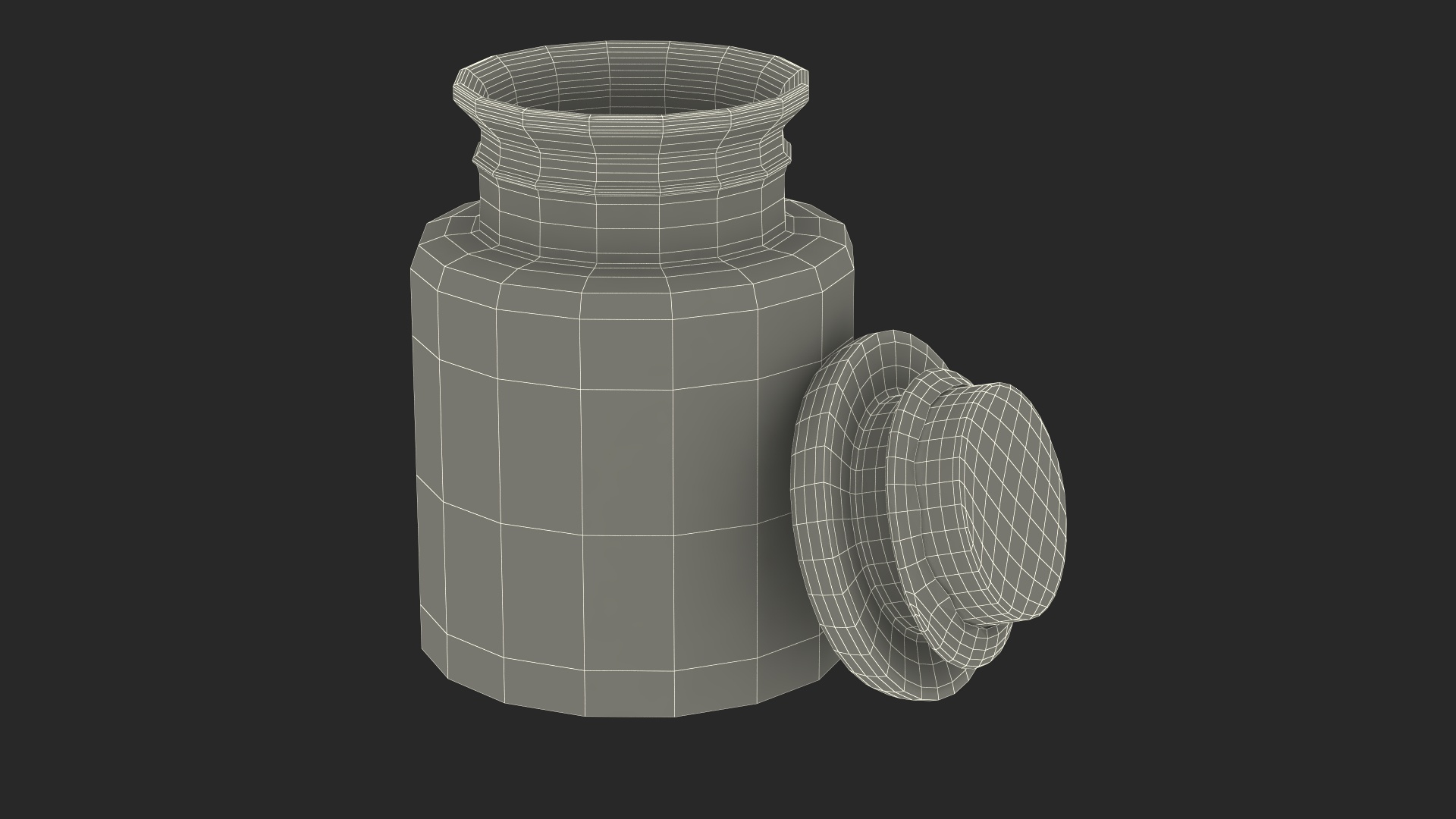 Honey Jar 3D Model - TurboSquid 2130556