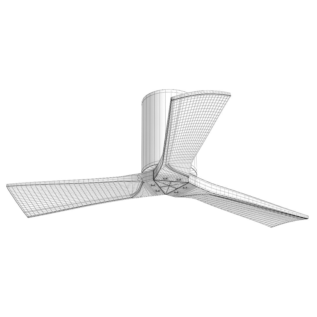 Ceiling Fan 3D Model - TurboSquid 1223815