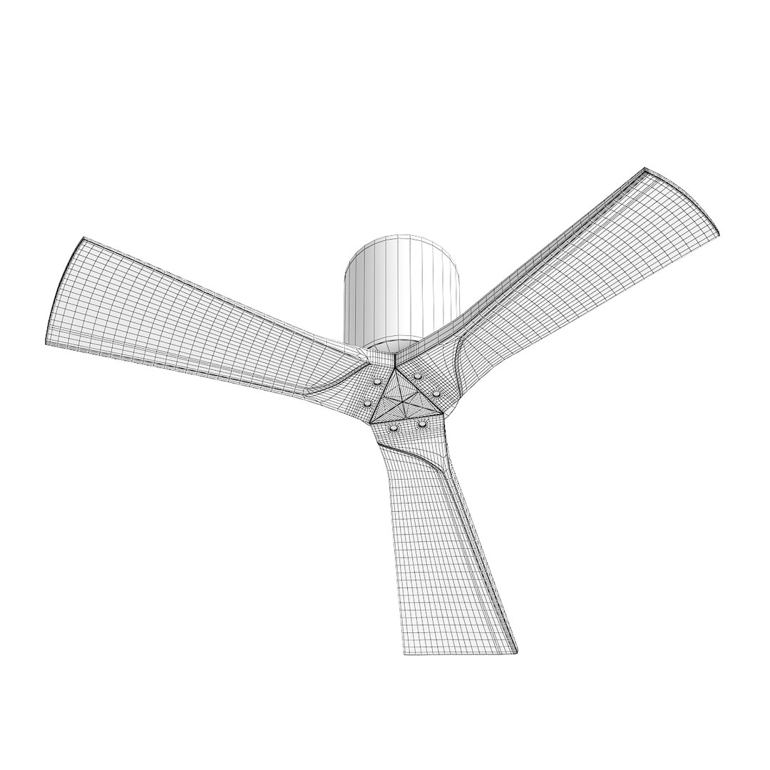 Ceiling Fan 3D Model - TurboSquid 1223815