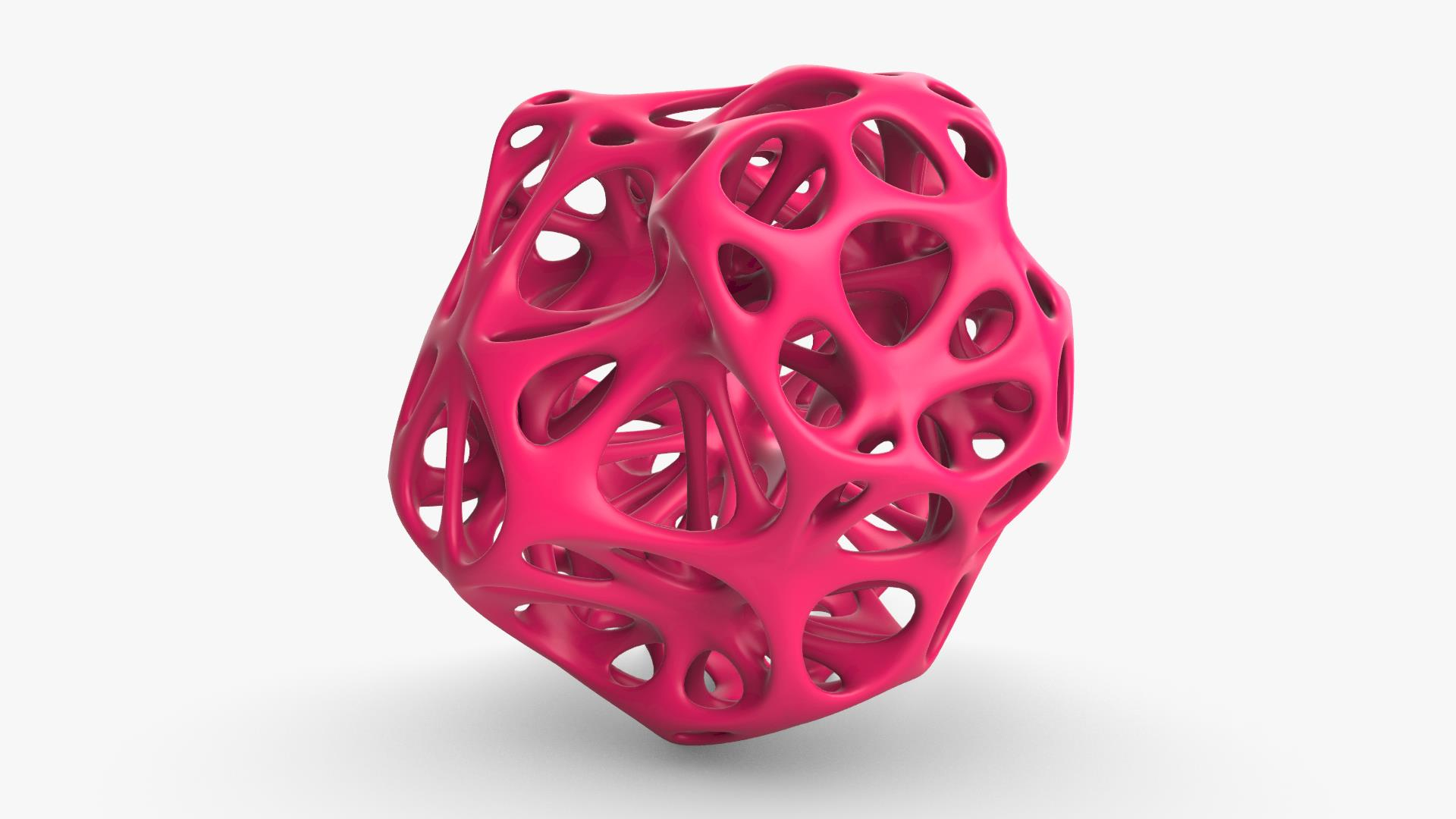 3D Model Blobs Organic Cage Skeleton - TurboSquid 2285980