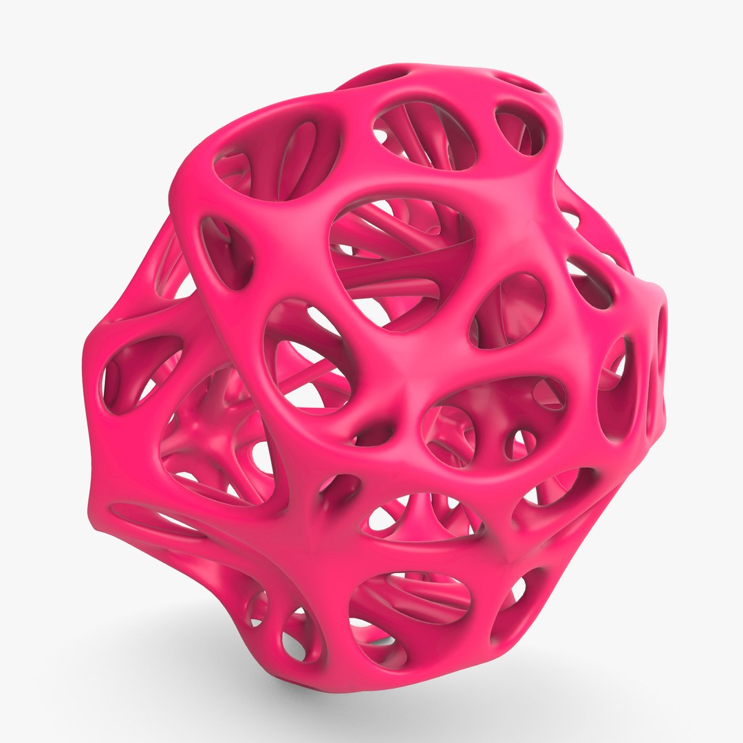 3D Model Blobs Organic Cage Skeleton - TurboSquid 2285980