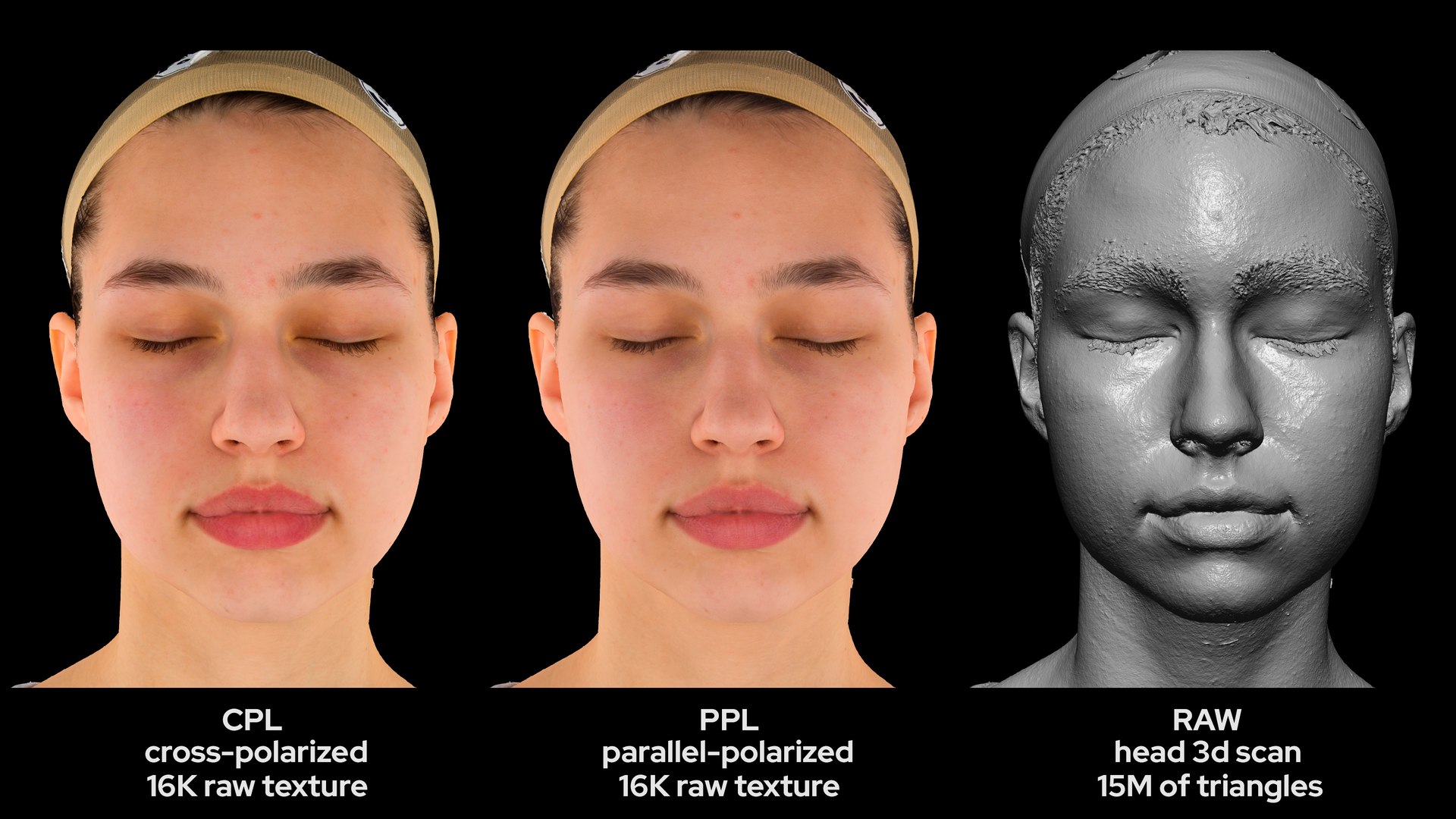 3D European Female 20s Head Scan 025 Model - TurboSquid 2068404