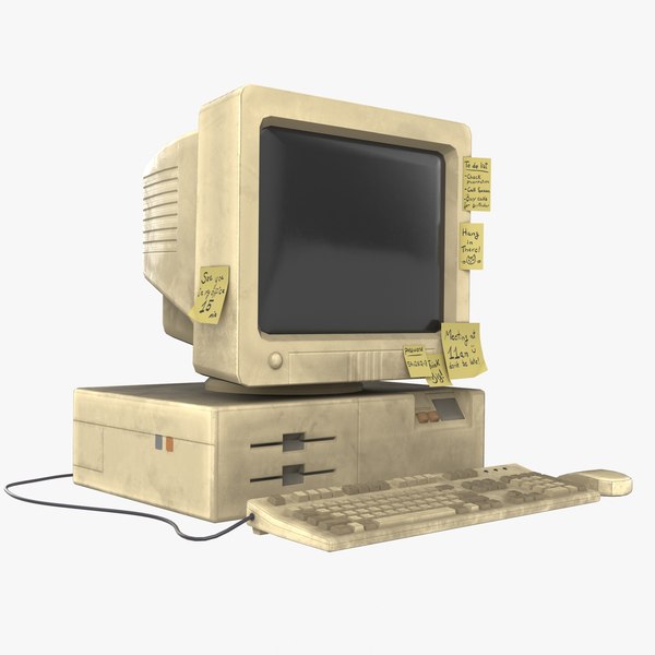 modelo 3d Old Computer - TurboSquid 1944161