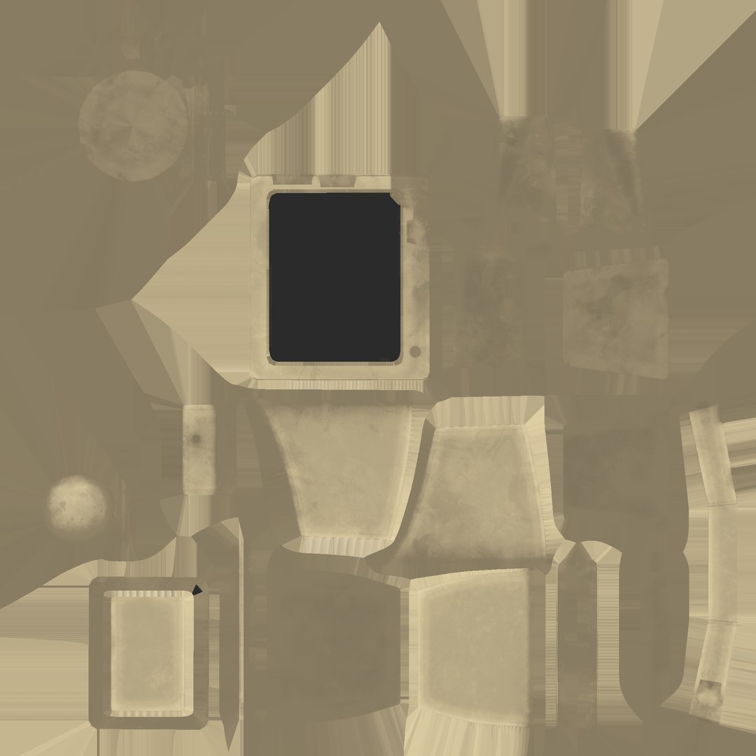 Old Computer 3D Model - TurboSquid 1944161