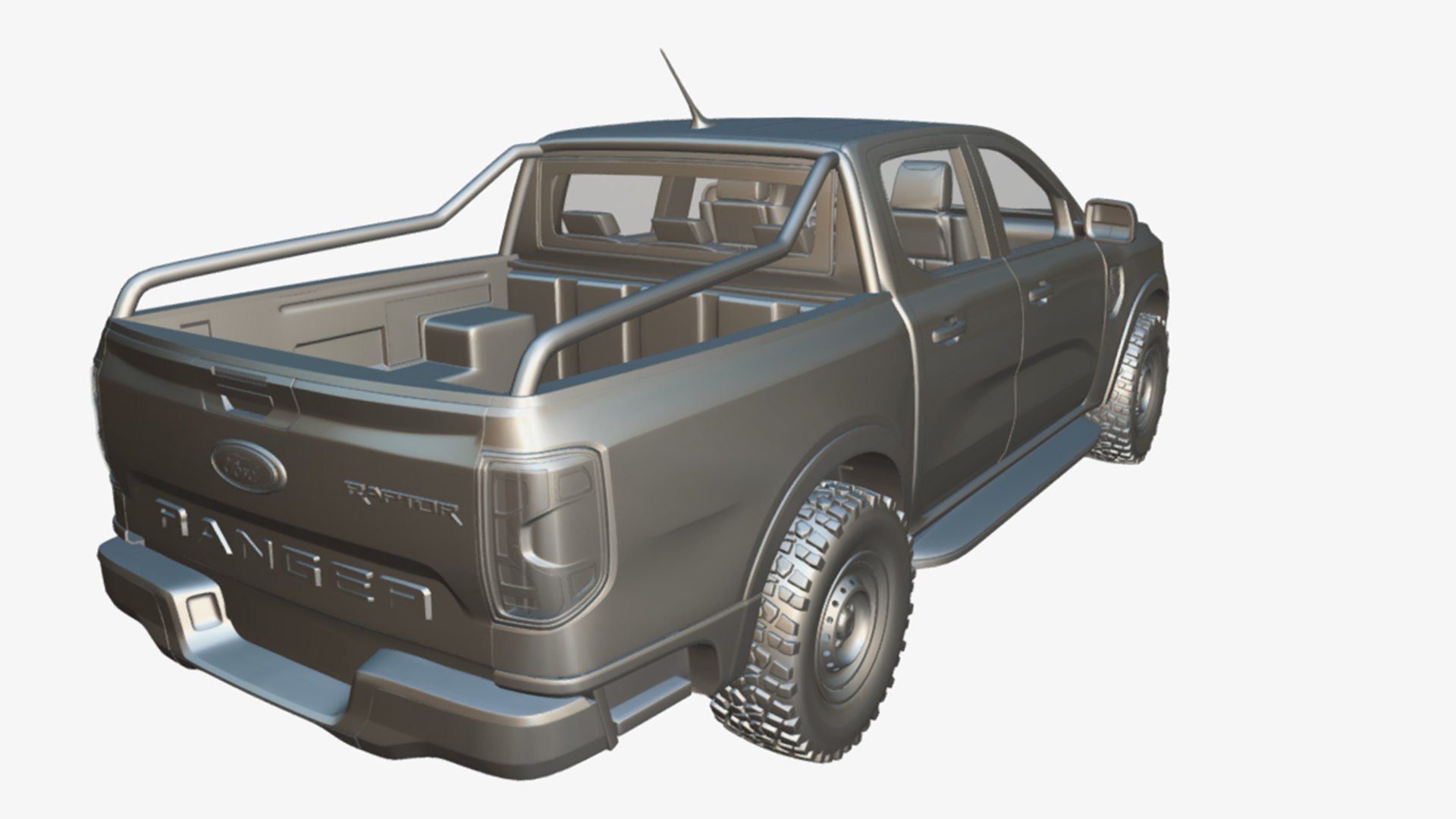 Ford Ranger Tremor 3D Model - TurboSquid 2260958