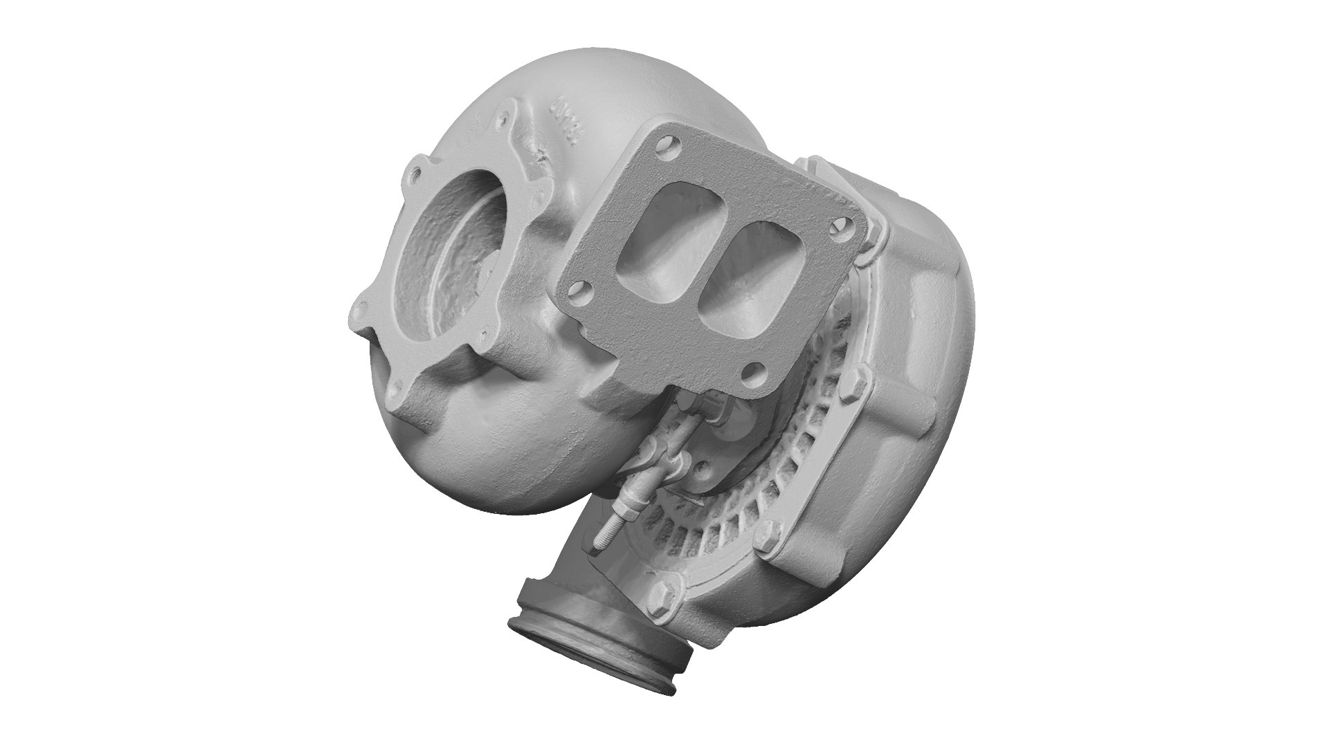 Automotive Turbocharger Raw Scanned 3D - TurboSquid 1796253