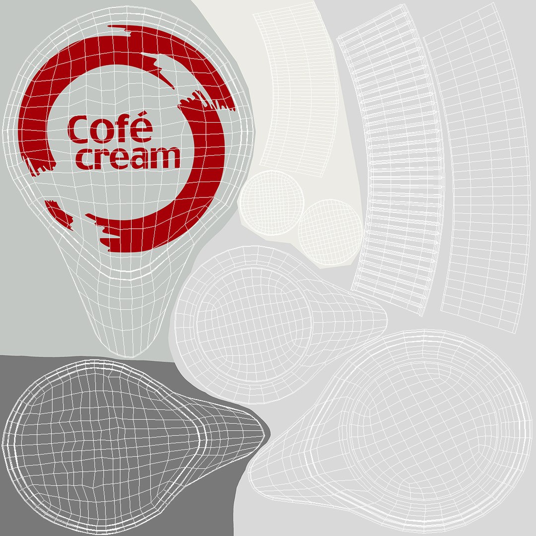 Open portioned coffee creamer 3D model - TurboSquid 1577713