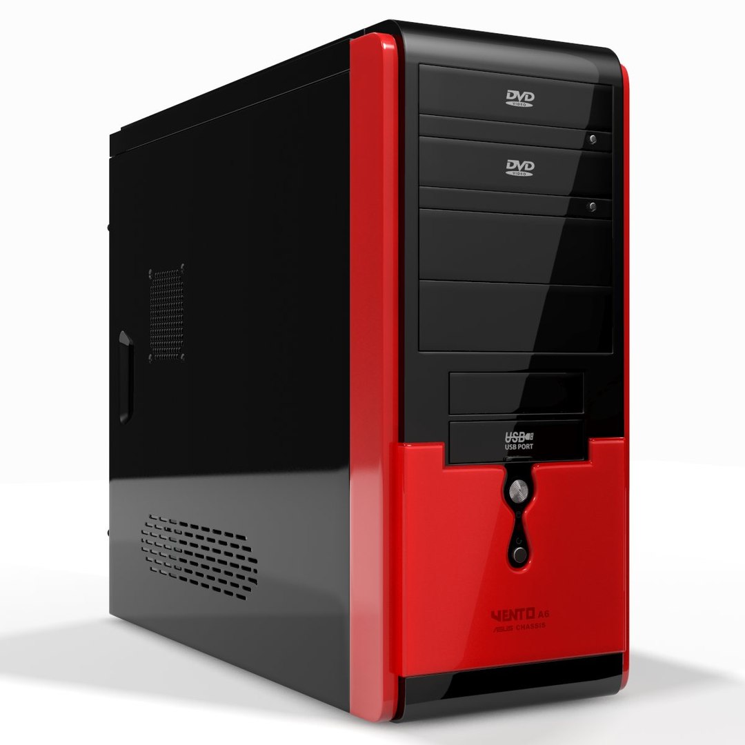 Computer Case Asus Ta-663 3d Model