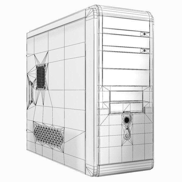 Computer Case Asus Ta 663 3d Model