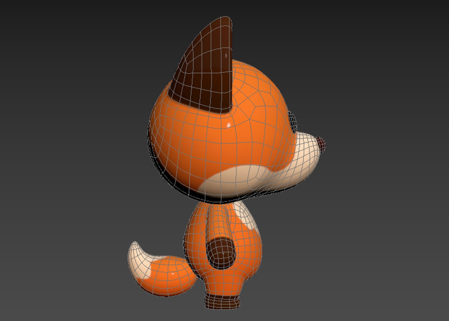 3D Fox Character Model - TurboSquid 1643037