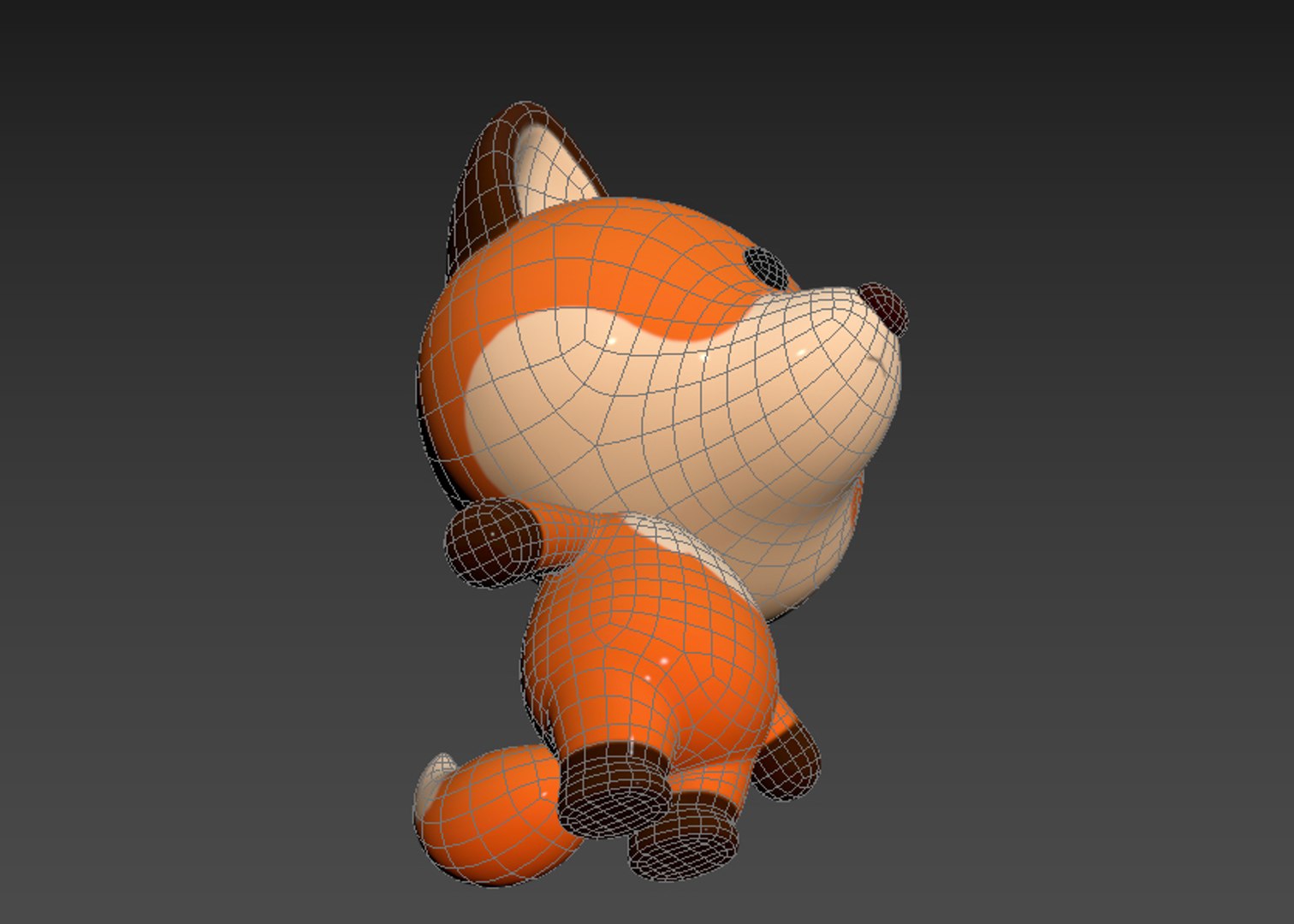 3D Fox Character Model - TurboSquid 1643037
