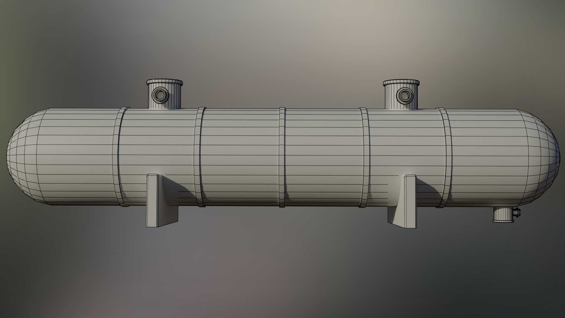 Industrial Flammable Gas Storage Tank Model - TurboSquid 1806816