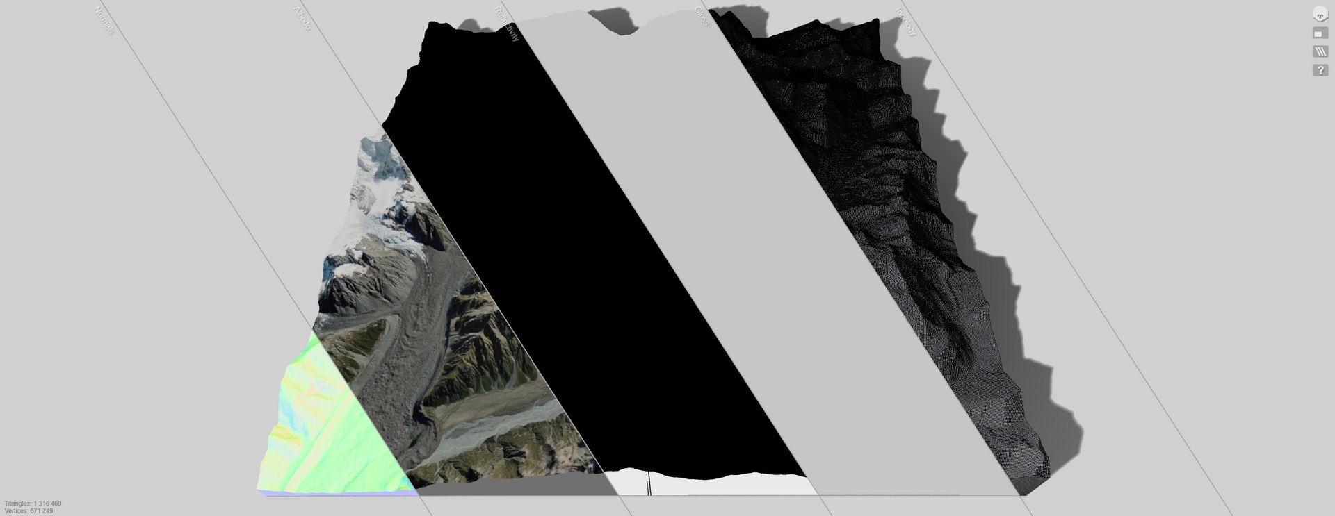 3D Malt Bran Range Mountain Range In New Zealand Model - TurboSquid 2297044