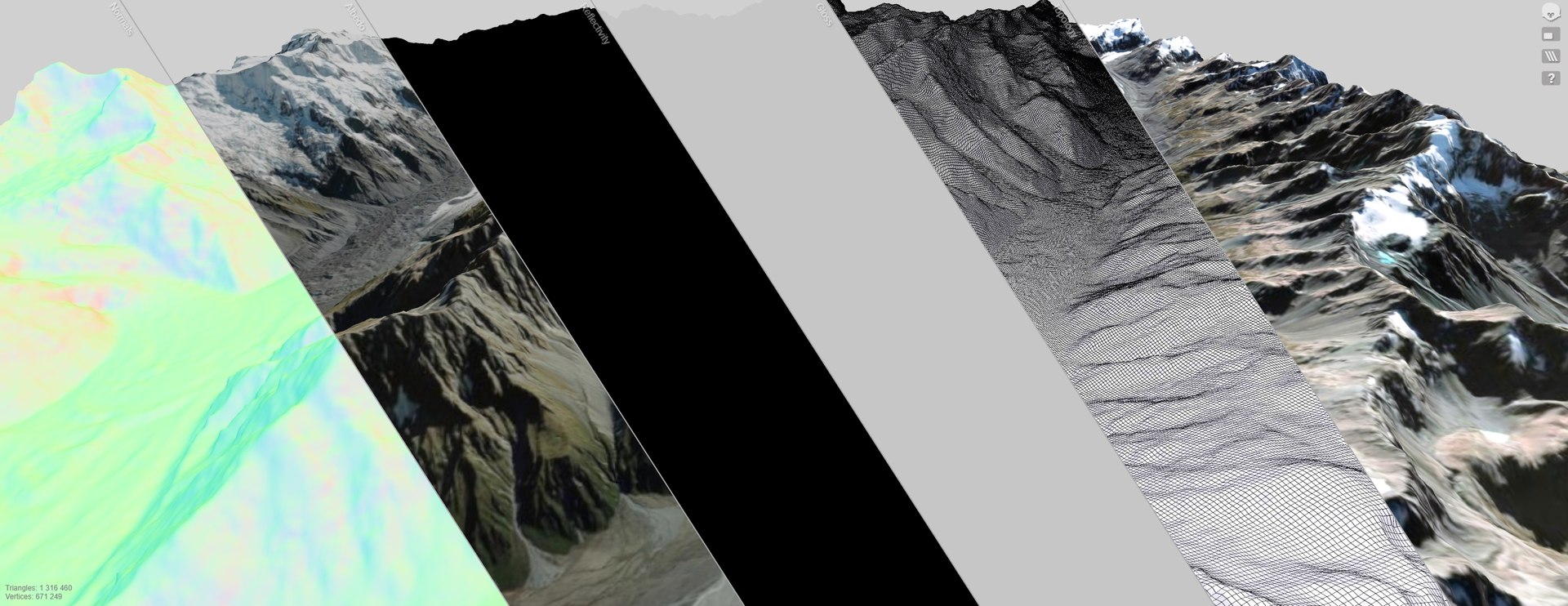 3D Malt Bran Range Mountain Range In New Zealand Model - TurboSquid 2297044