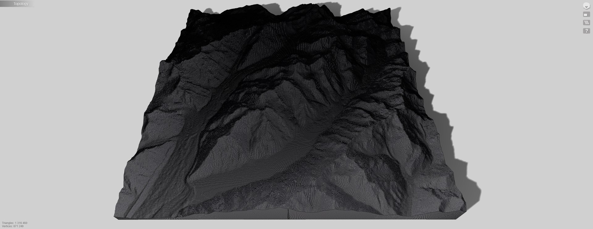 3D Malt Bran Range Mountain Range In New Zealand Model - TurboSquid 2297044