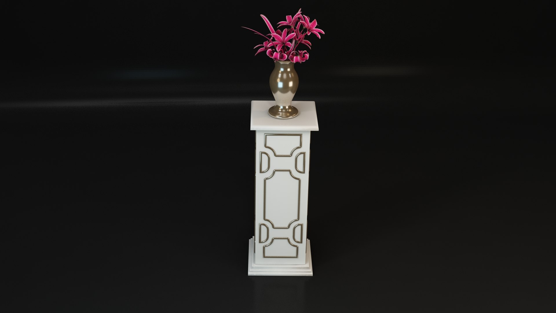Flower Vase Decor Model - TurboSquid 2008701