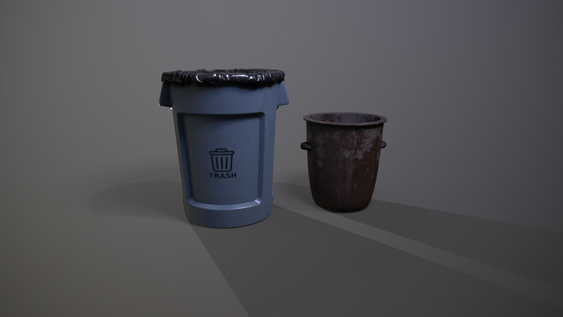 3D Trashcan Model - TurboSquid 2376415