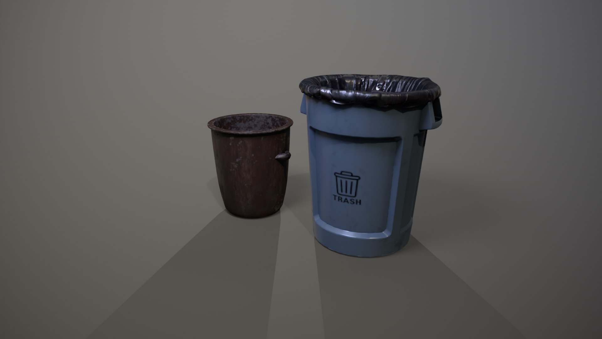 3D Trashcan Model - TurboSquid 2376415