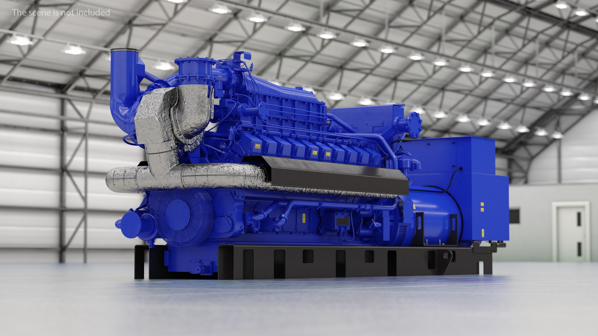 Natural Gas Generator 3D Model - TurboSquid 2024230