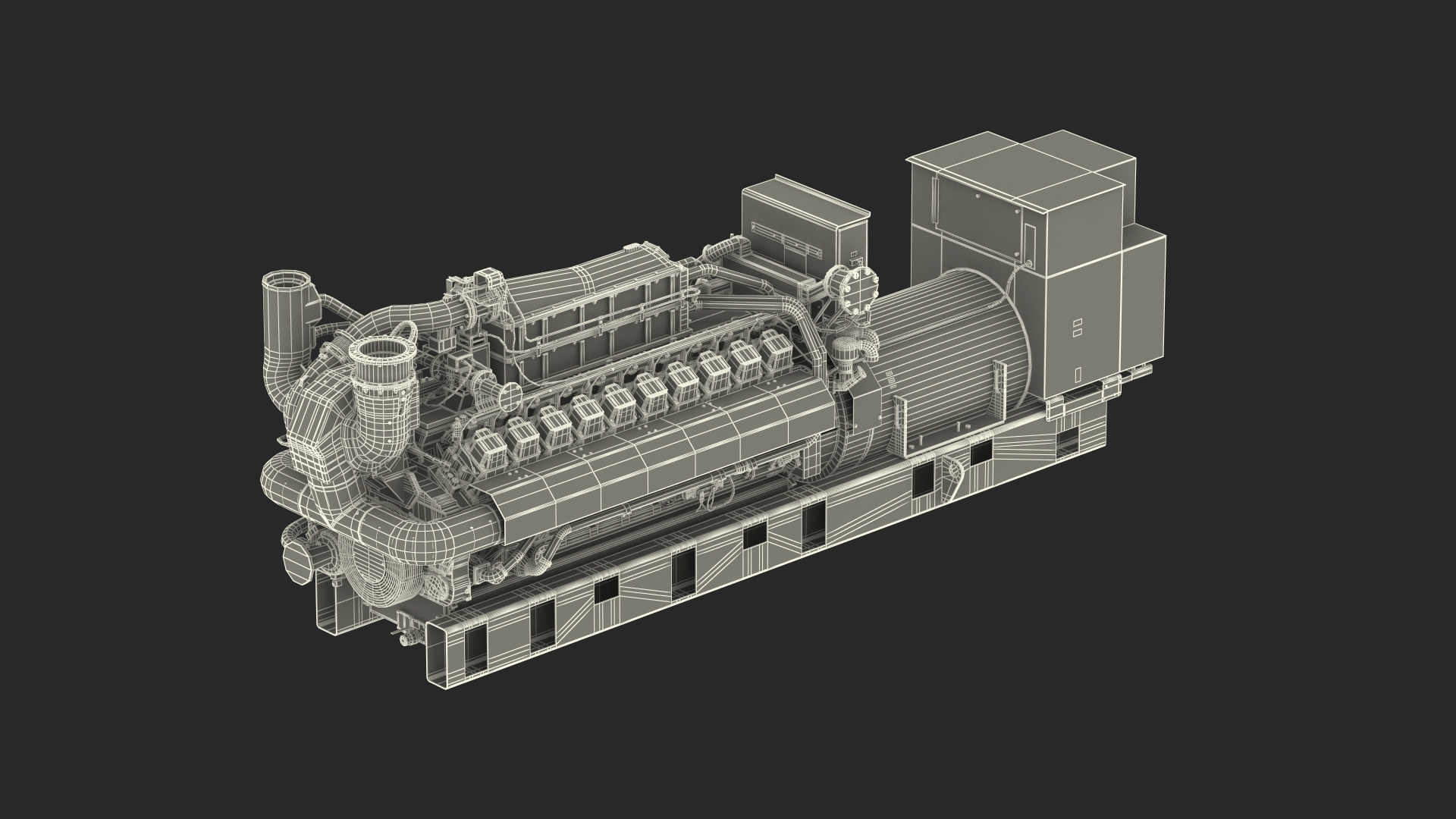 Natural Gas Generator 3D Model - TurboSquid 2024230