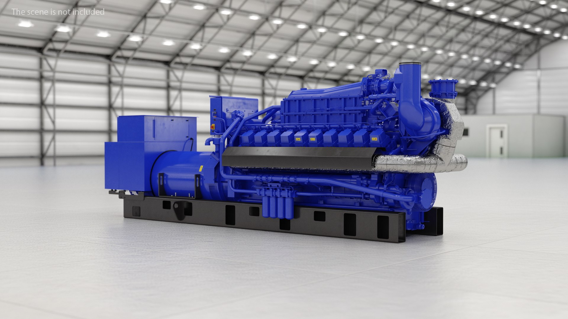 Natural Gas Generator 3D Model - TurboSquid 2024230