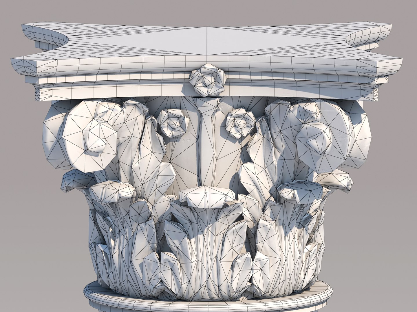 Corinthian Column 2 3D Model - TurboSquid 1793954