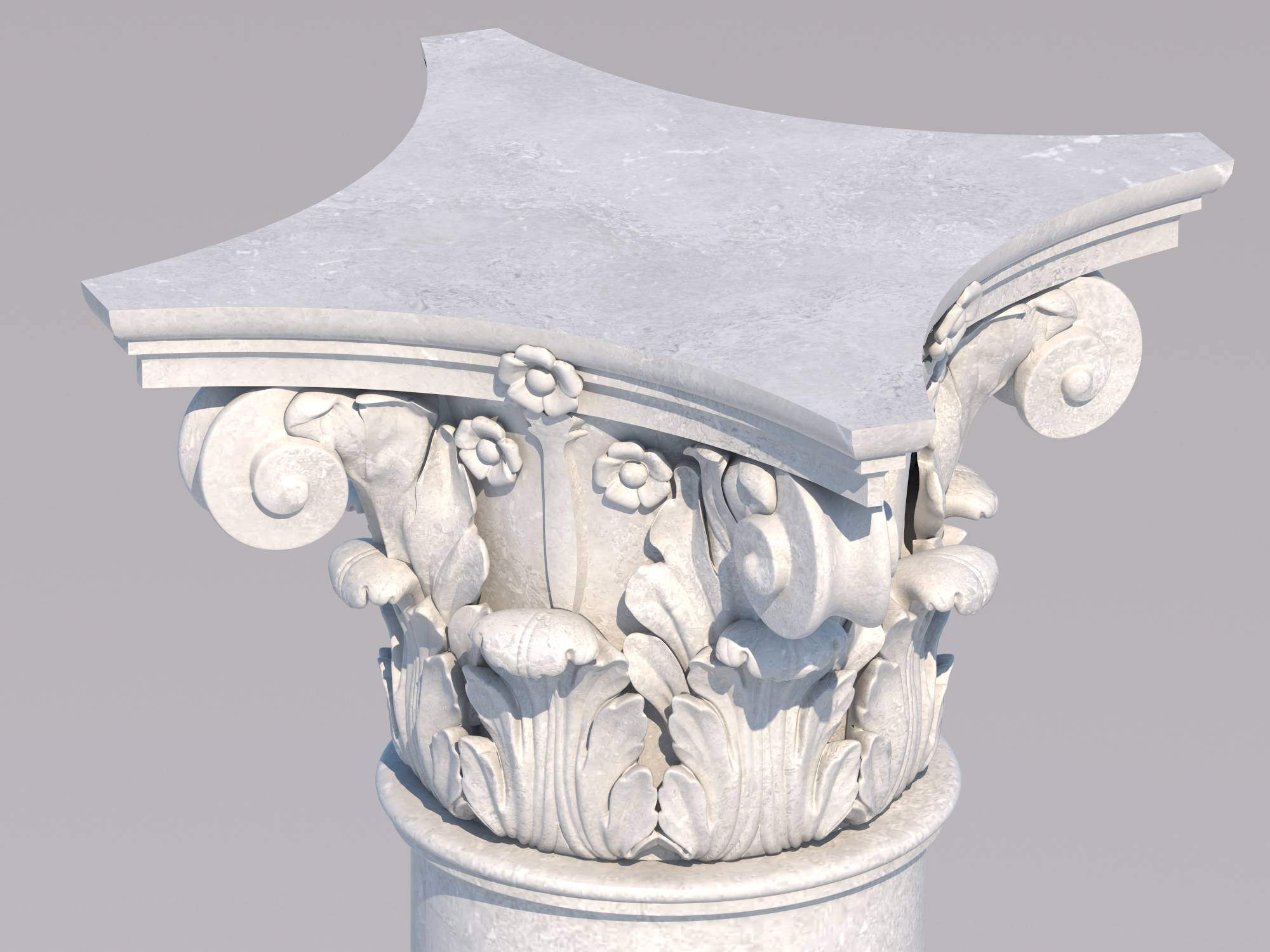 Coluna coríntia 2 Modelo 3D - TurboSquid 1793954