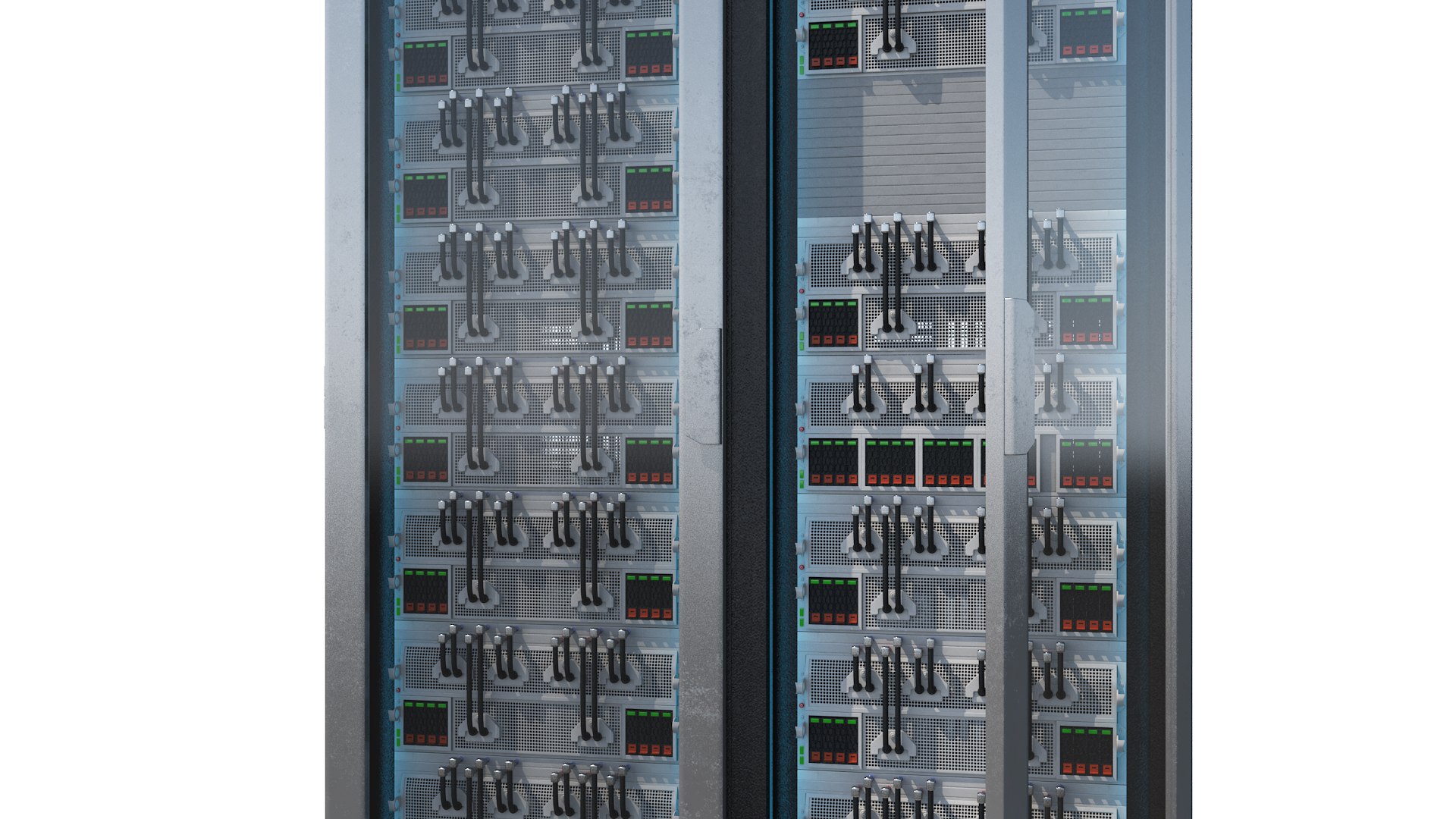 Server Rack 2 3D - TurboSquid 2282015