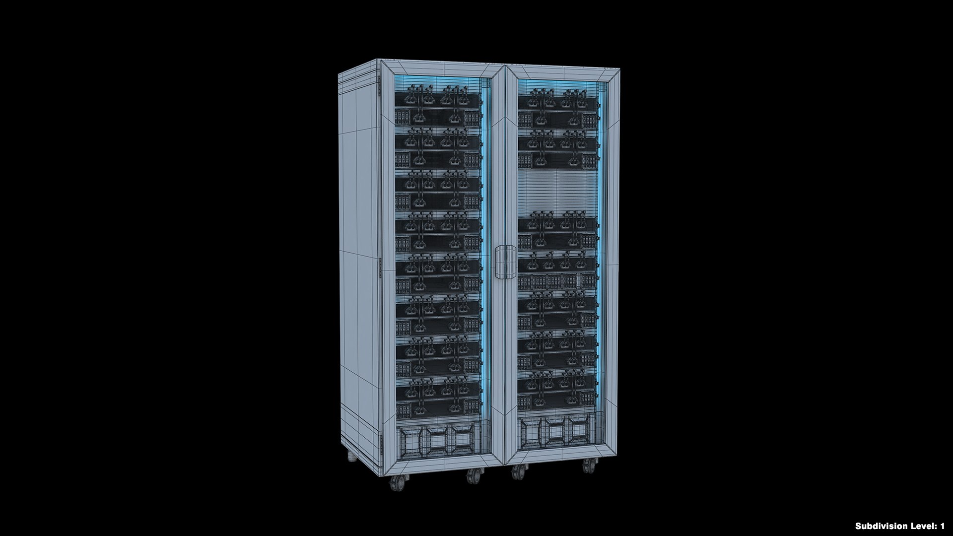Server Rack 2 3D - TurboSquid 2282015