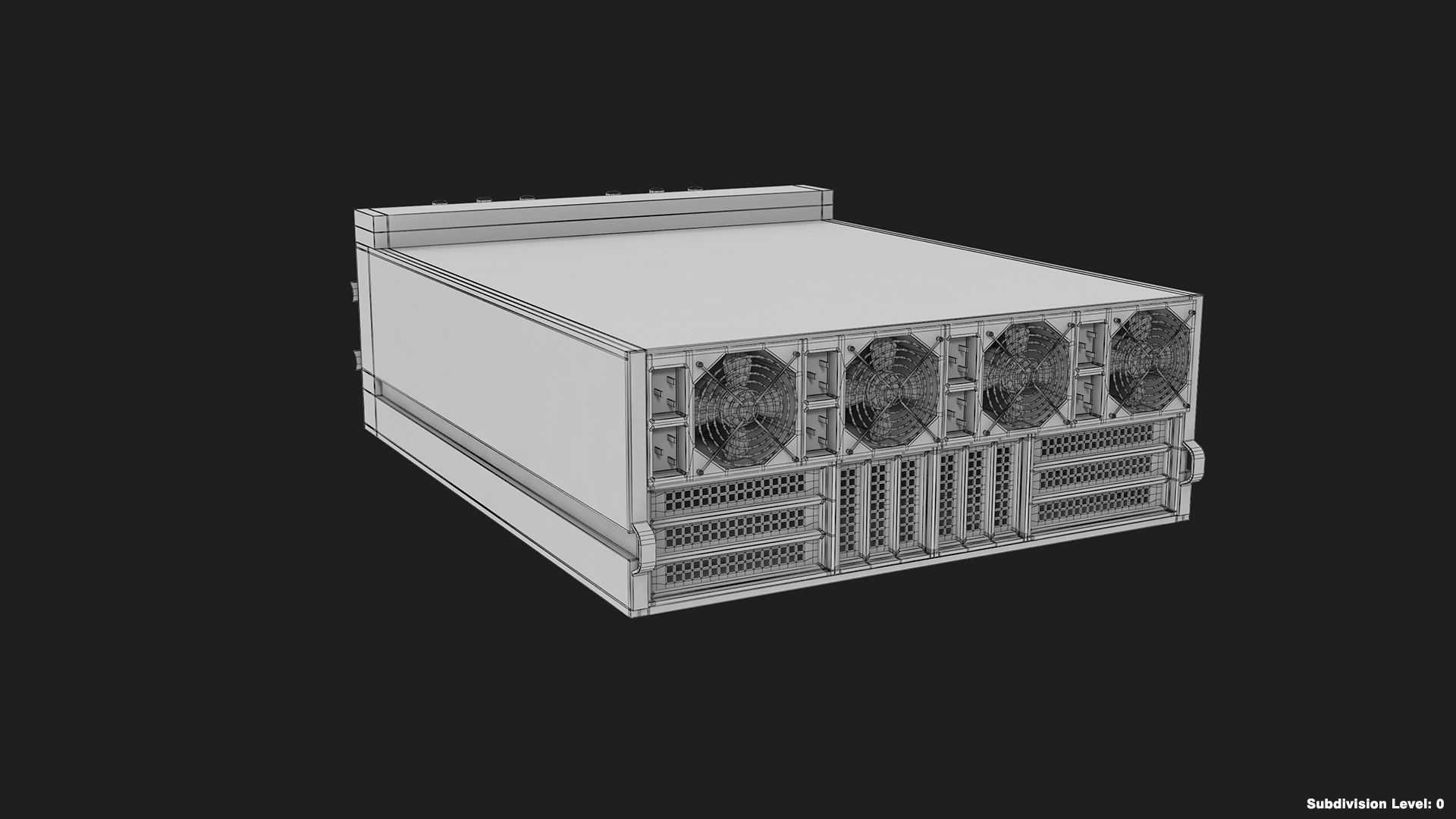 Server Rack 2 3D - TurboSquid 2282015