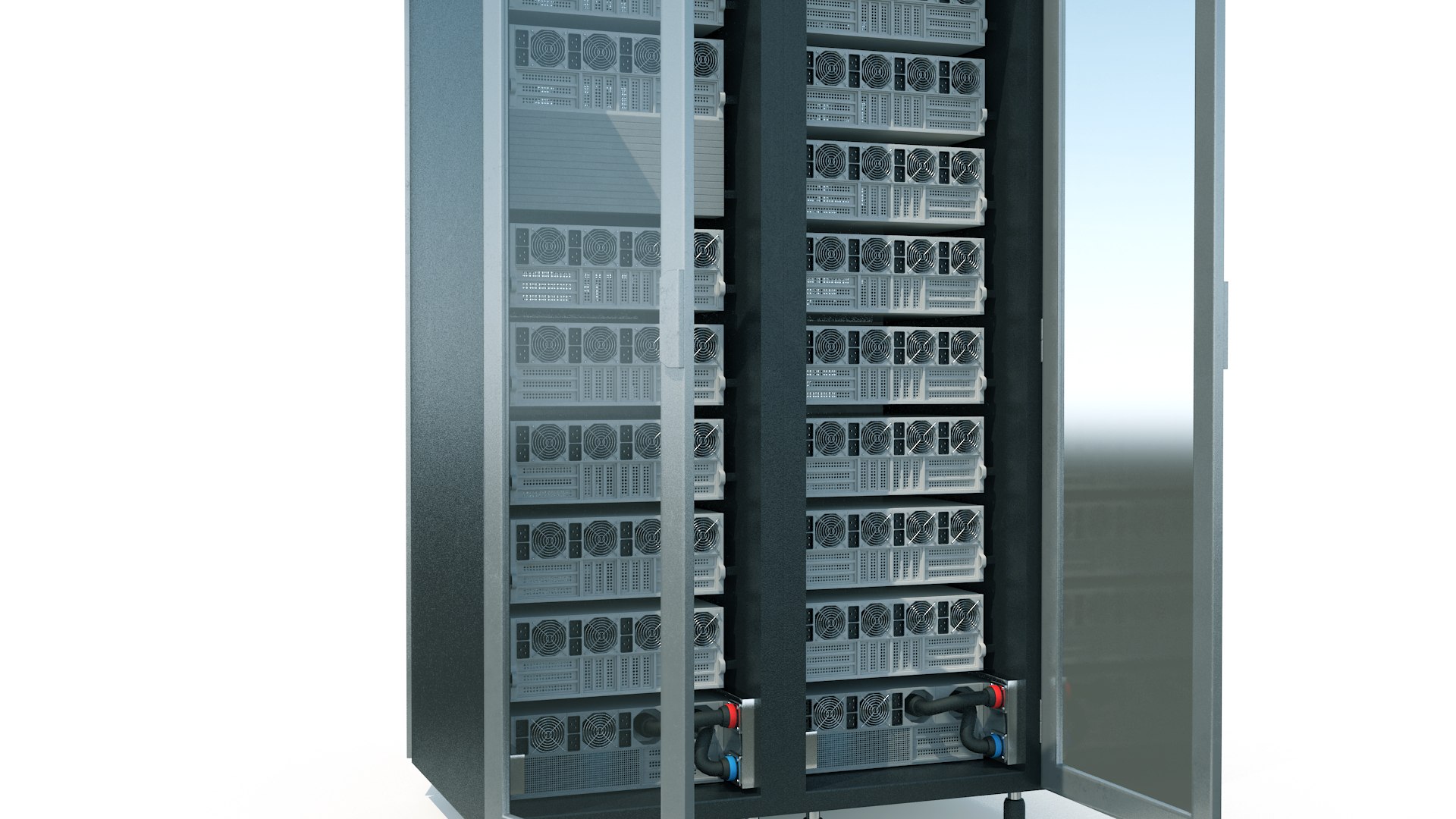 Server Rack 2 3D - TurboSquid 2282015