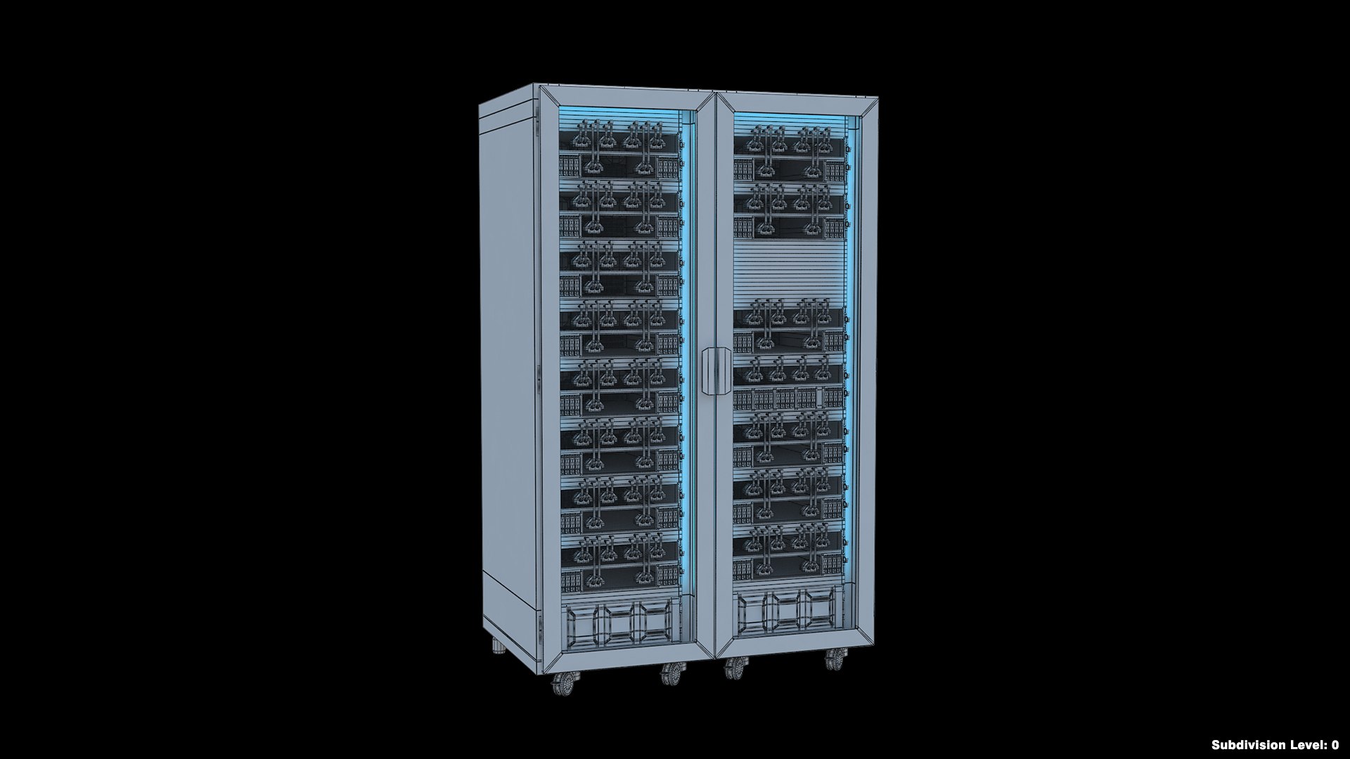 Server Rack 2 3D - TurboSquid 2282015
