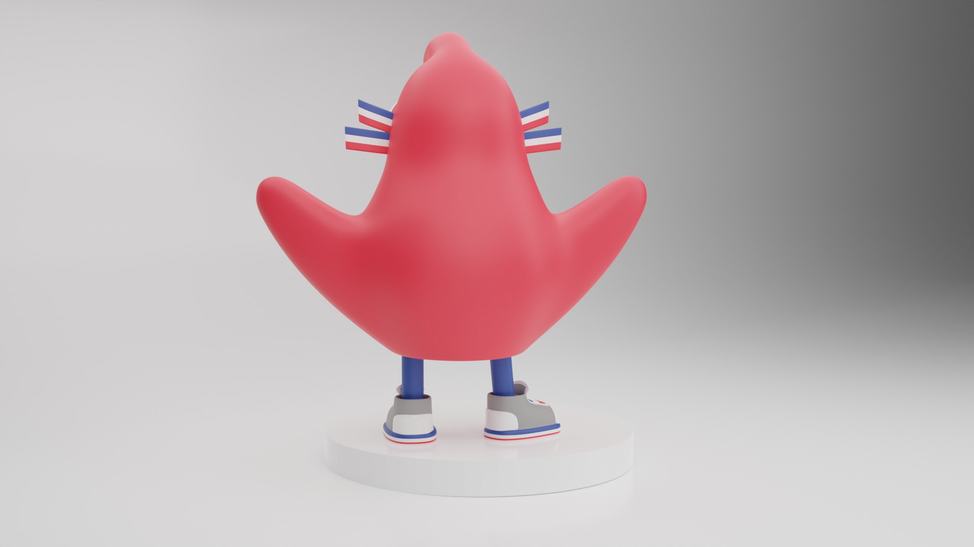 Paris Olympics Mascot Olympic Phryge 3D - TurboSquid 2210247