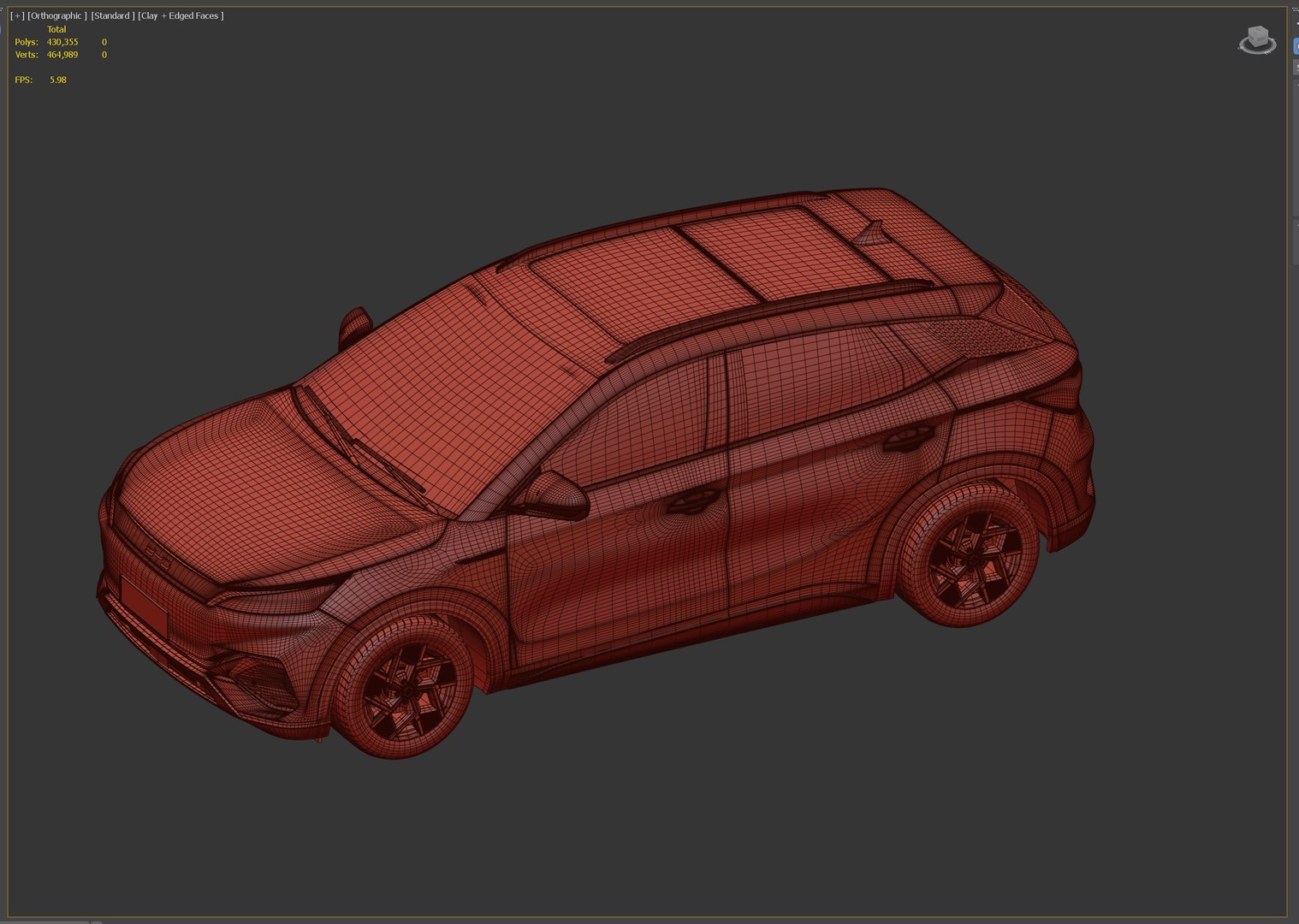 2024 BYD Atto 3 3D model - TurboSquid 2129879