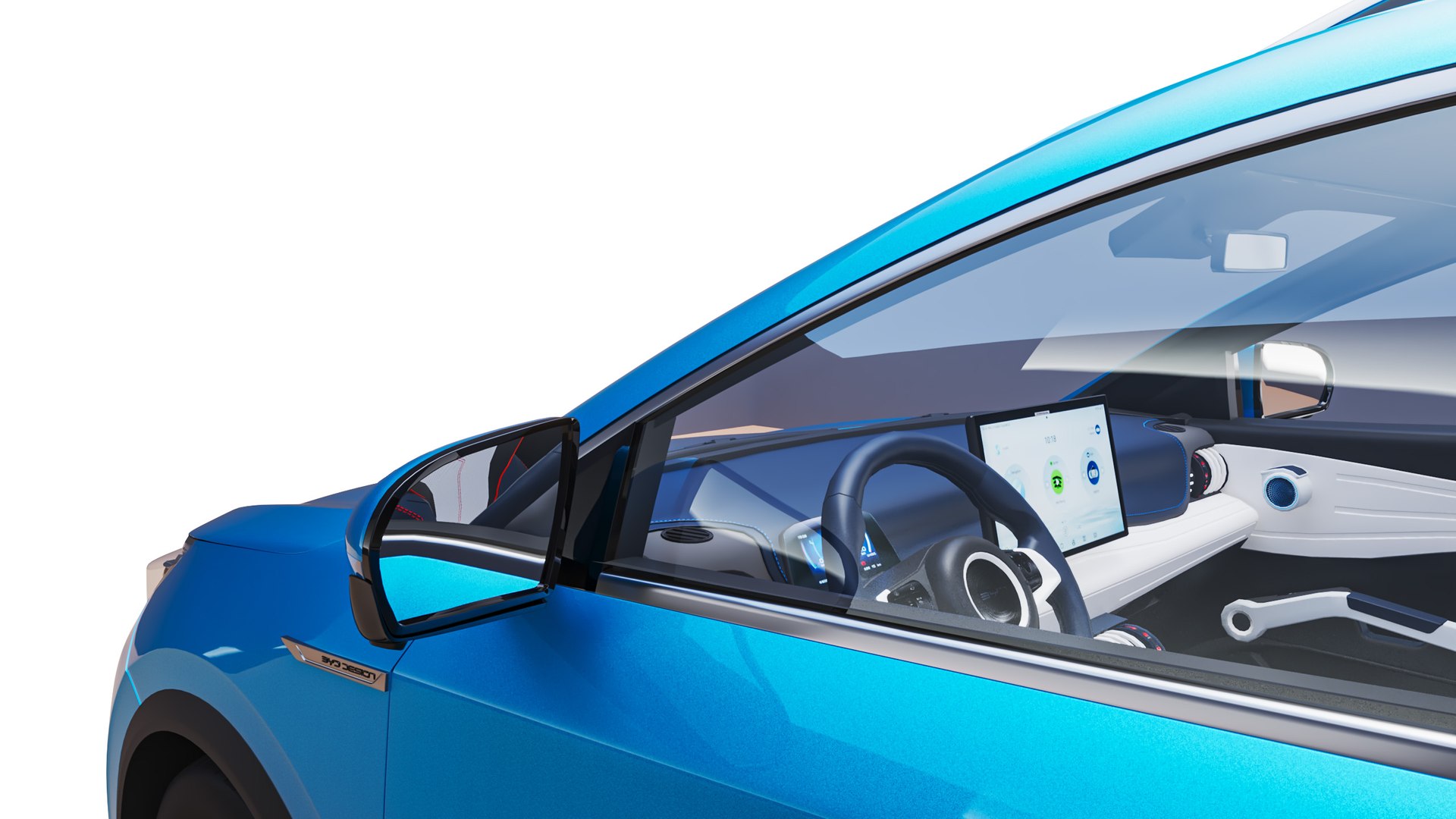 2024 BYD Atto 3 3D model - TurboSquid 2129879